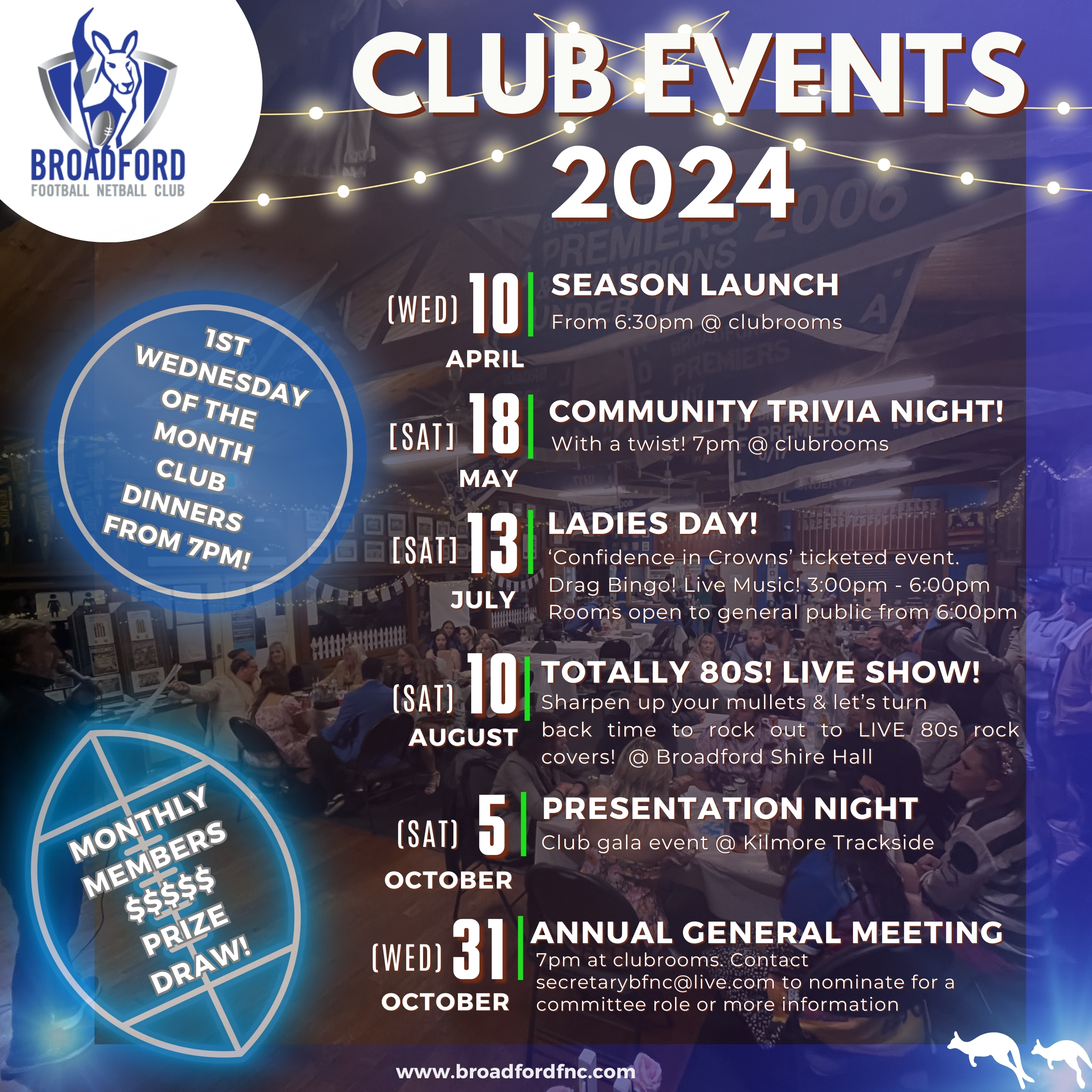 Events – Season 2024